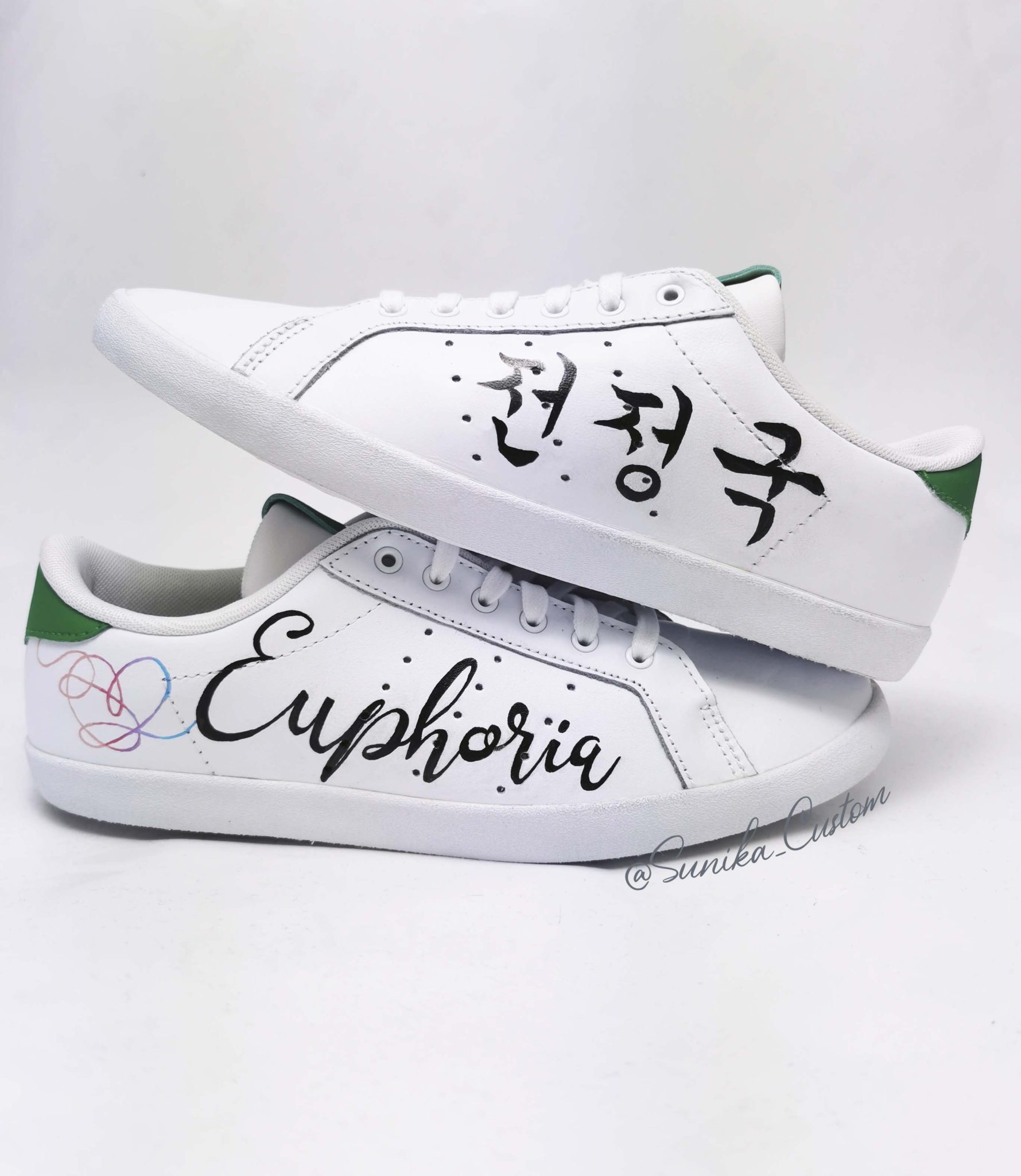 Sunika Custom customisation personnalisation de baskets sneakers